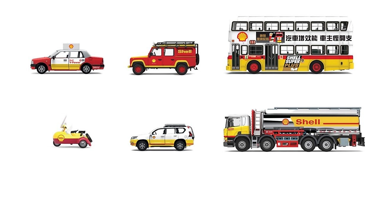 Shell x tiny diecast model car series promotion | Hong Kong and Macau